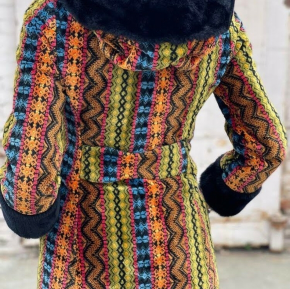 ruby martin | Jackets & Coats | Rare Vintage 96s Womans Tapestry Jacket ...